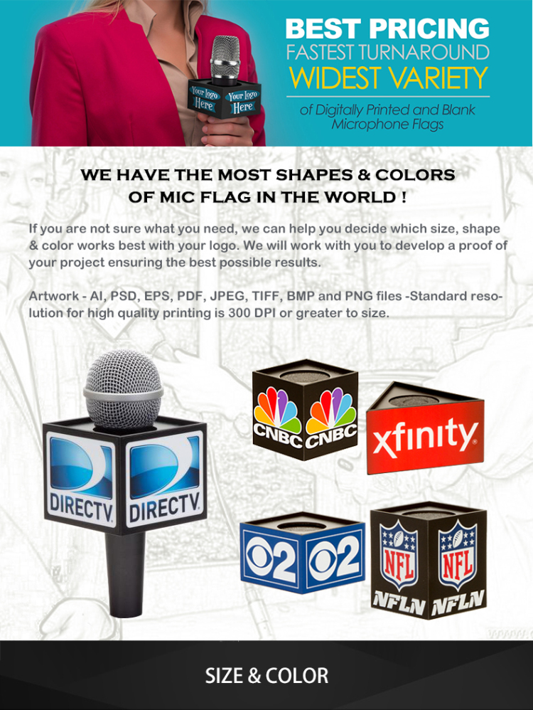 Professional Microphone Accessories And Logos For Tv Stations, Ktv, And ...
