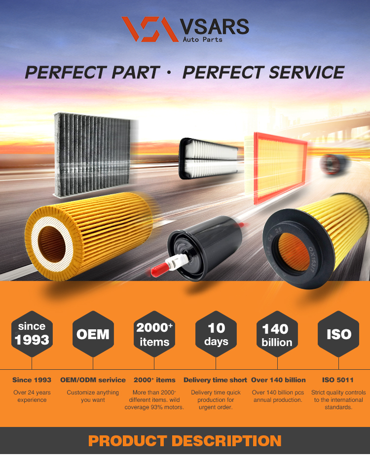 Vsc-10330 Auto Spare Parts Cabin Filter For Hyundai, High Quality Vsc ...