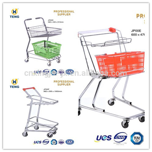 Japan Style Unfolding Pink Color Shopping Trolley Smart Cart, High ...