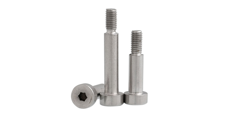 Hex Socket Shoulder Screws In Stainless Steel With M4 Machine Threads ...