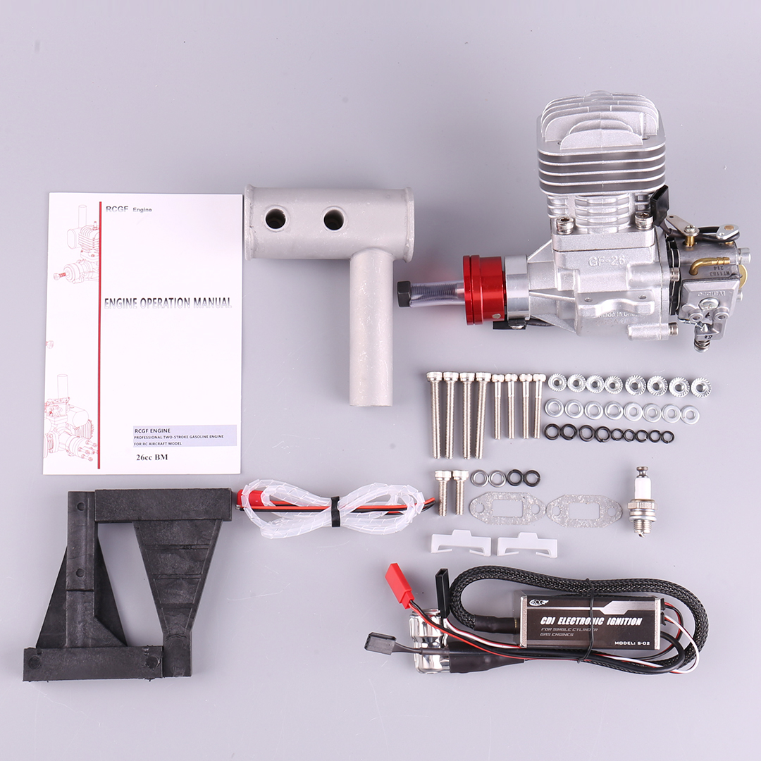 Rcgf 26cc Petrol/gasoline Engine For Rc Model Airplane: 26ccbm Two ...