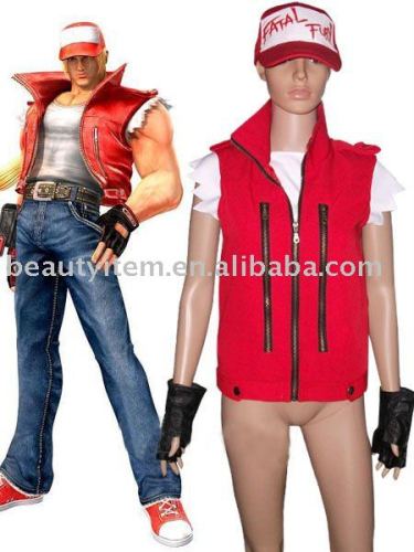 The King Of Fighters Terry Bogard Cosplay Costume, High Quality The ...