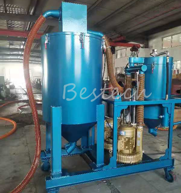 Steel Grit And Garnet Recovery System For Shipyard Drydocks, High ...