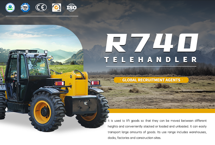 Diesel Forklift: 4000 Kg Hydraulic Telehandler - Hot Sale Cheap, High ...