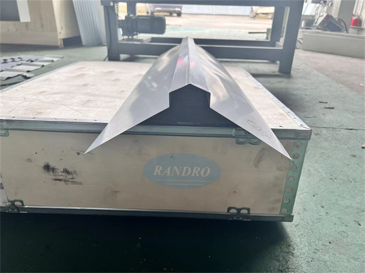 Metal Roof Ridge Cap, Flashing, And Hip Cap Machines: Tools For ...