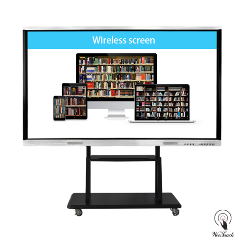86 Inches Uhd Touch Monitor With Mobile Stand, High Quality 86 Inches ...
