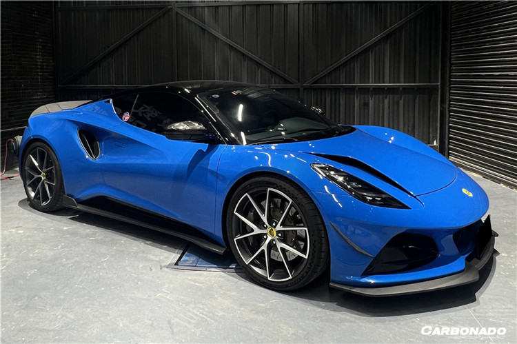 Od Style Dry Carbon Fiber Front Bumper Canards For Lotus Emira, High ...