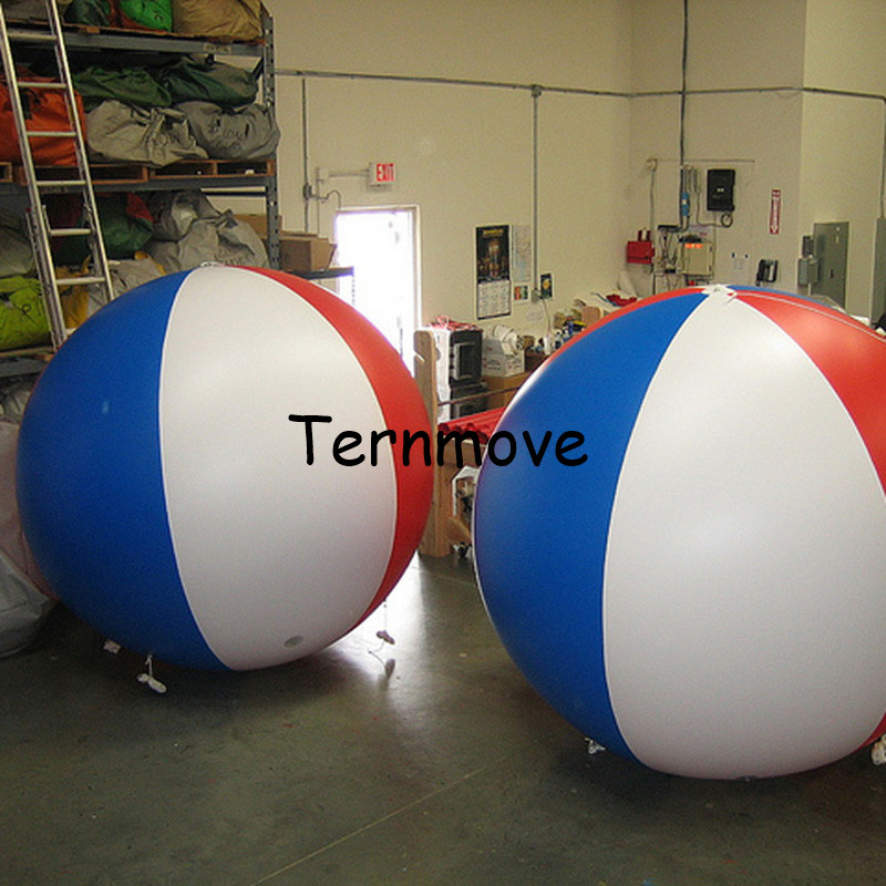 4m 3.5m Giant Inflatable Balloon Colorful Advertising Helium Balloons ...