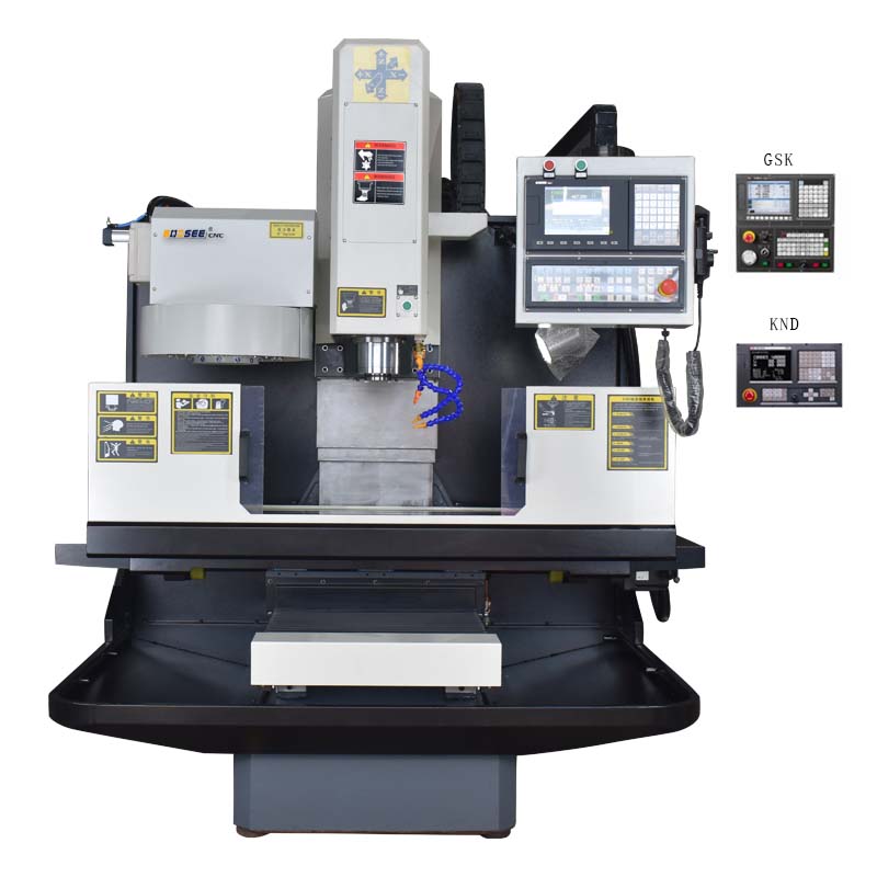3 Axis Vmc Milling Machine 400kg Load Fully Automatic Cnc Machining ...