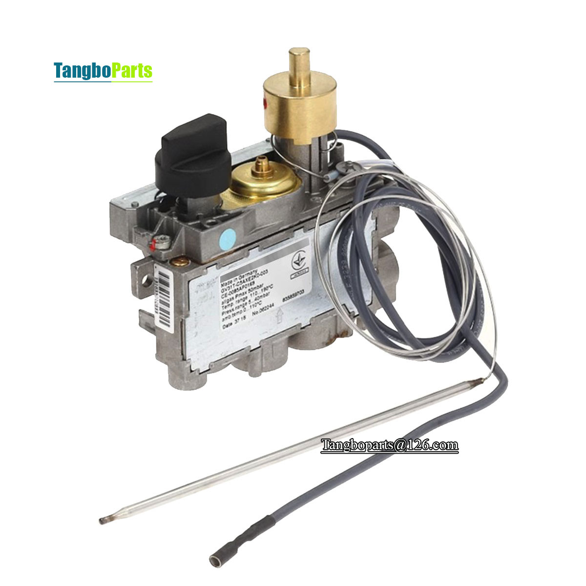 Electrolux Fryer Gas Valve Assembly Thermostat 110-190 Degree Gv31t ...