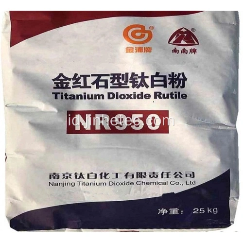 Cina Nanjing Titanium dioksida Rutile NR950 Produsen