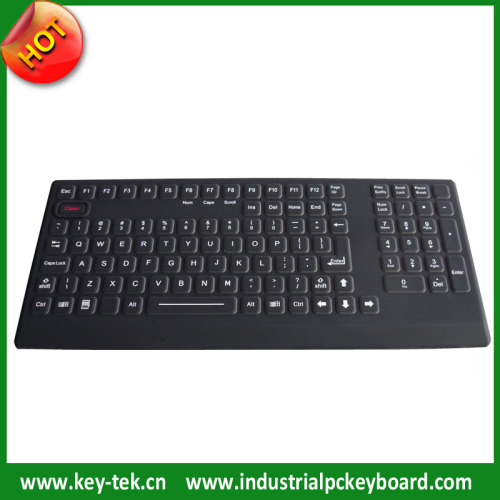 Ip68 Dynamic Ruggedized Rubber Keyboard With Backlight Optional, High ...