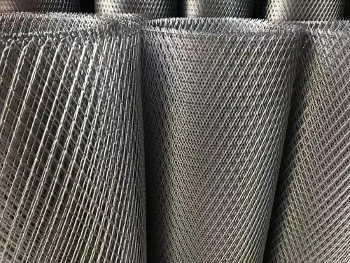 Aluminum Sheet Mesh Diamond-shaped Stretch Steel Sheet Mesh, High ...