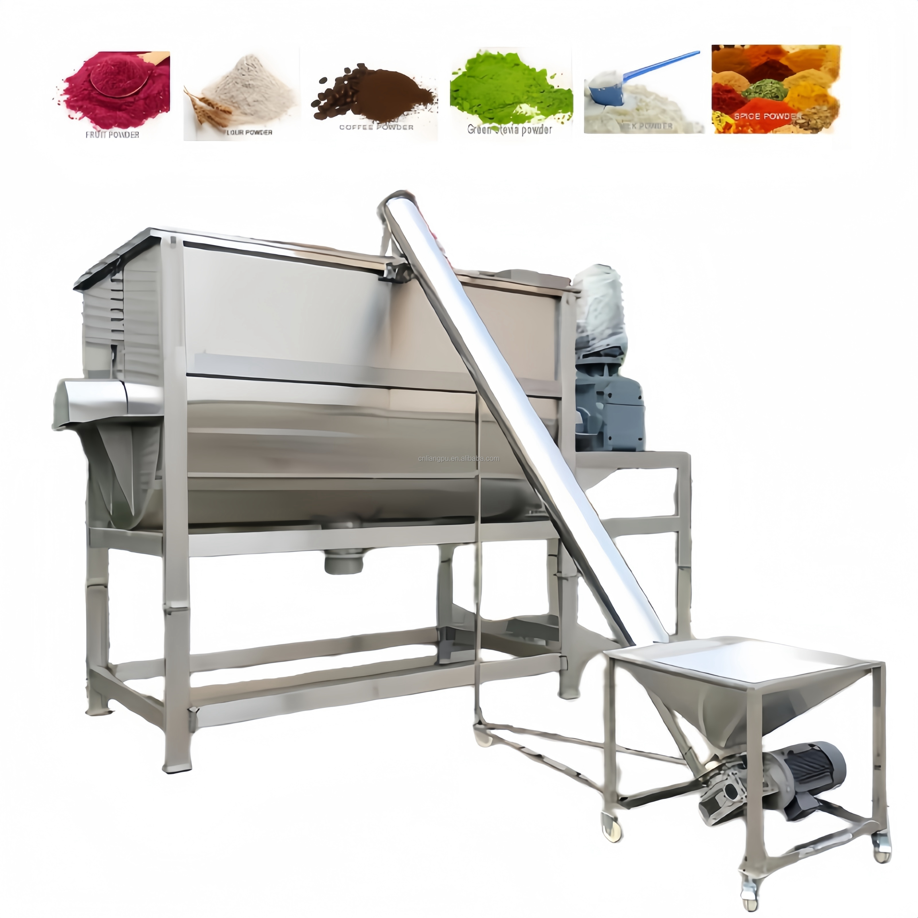 1500l Horizontal Dry Powder Mixer Mixing Machine, High Quality 1500l ...