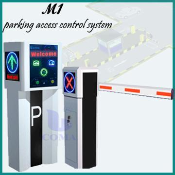 Barcode Central Payment Car Parking System Solution High Quality