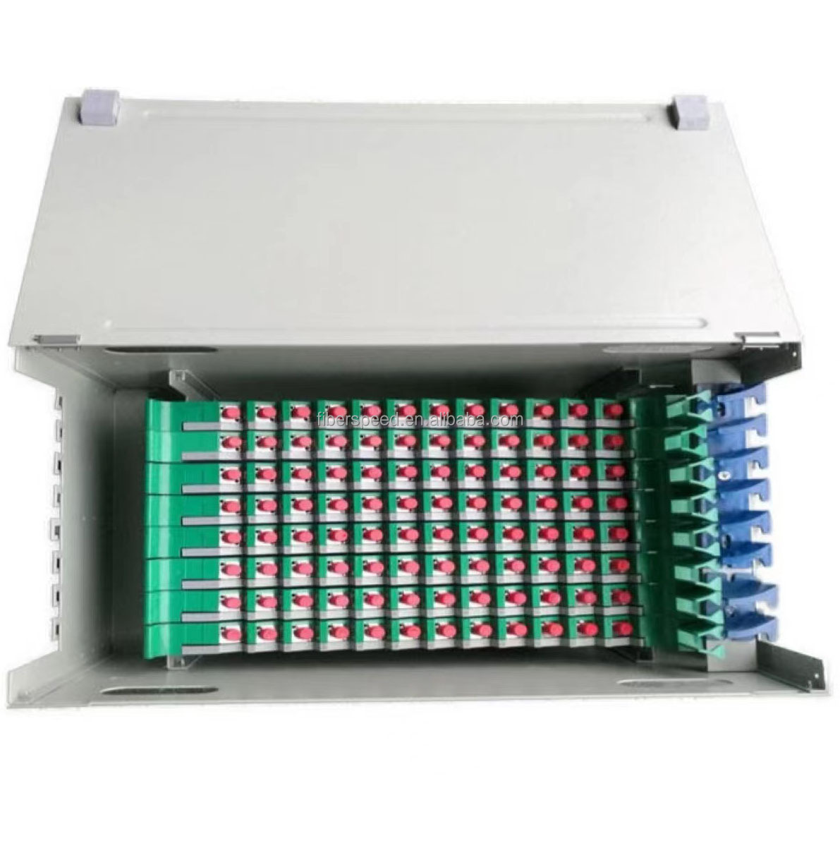 Rack Mount Odf Optical Fiber Distribution Frame - 96/144 Core Ports ...