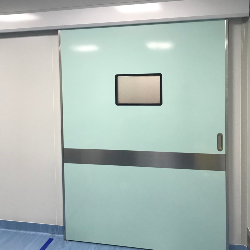 Laboratory Steel Airtight Electrical Sliding Single Door, High Quality ...
