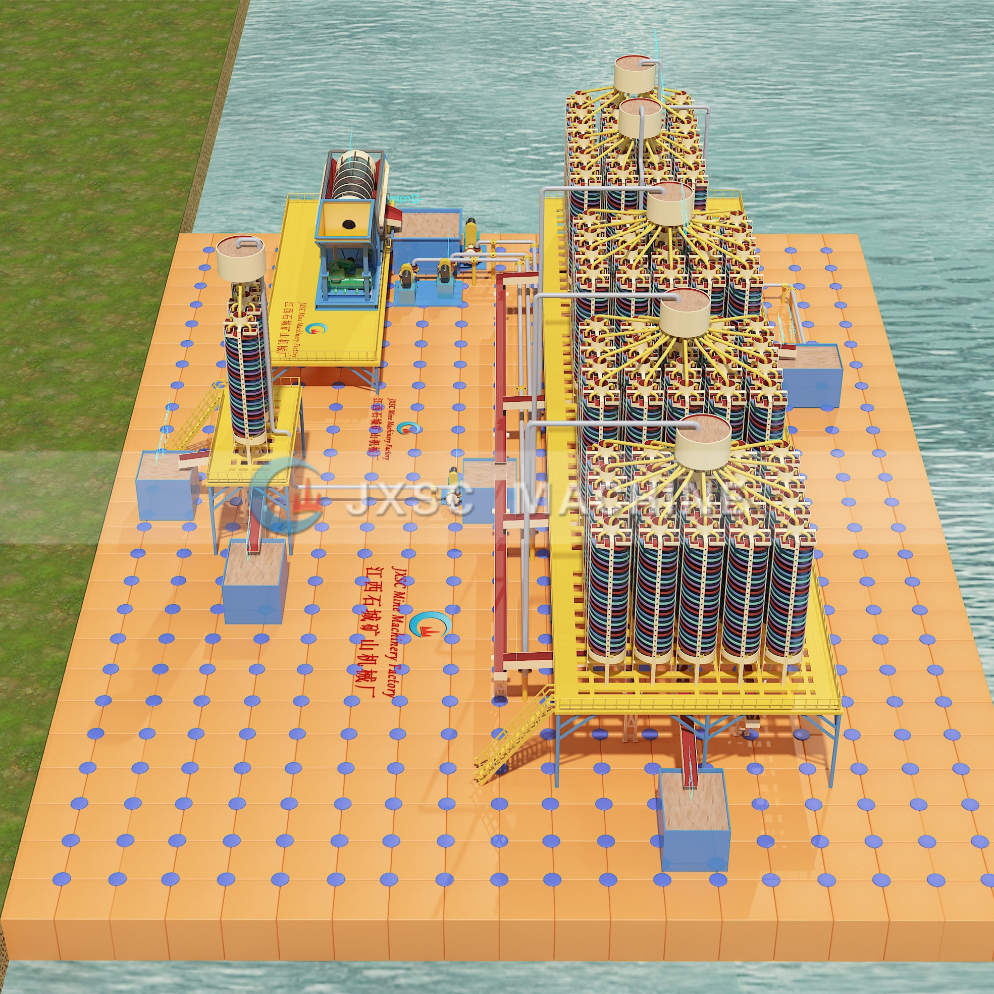 Zimbabwe Chrome Ore Washing Plant - 100t Per Hour Chrome Wash Plant For ...