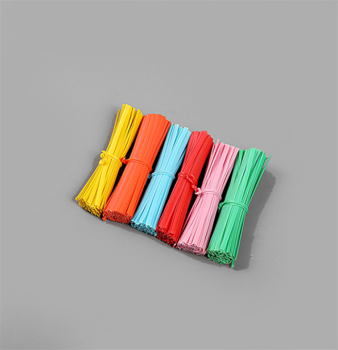 Plastic Covered Double Wire Twist Tie, High Quality Plastic Covered ...