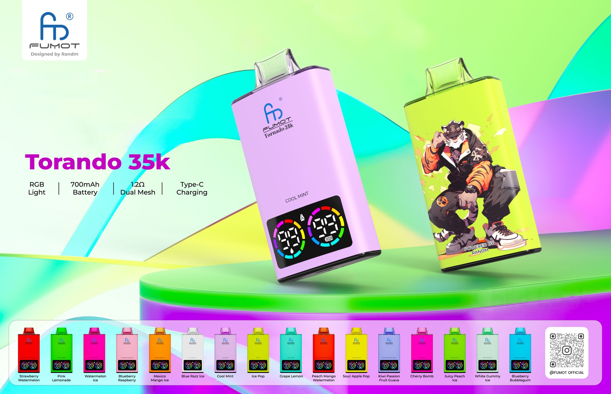Randm Tornado 35000 Puffs Vape Eu Wholesale, High Quality Randm Tornado ...
