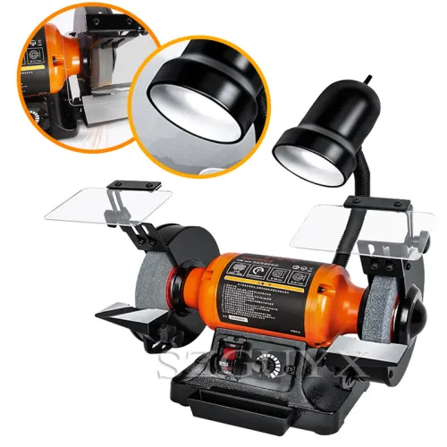 Speed-regulated Desktop Grinder 6 Inch/8 Inch Industrial Polishing ...