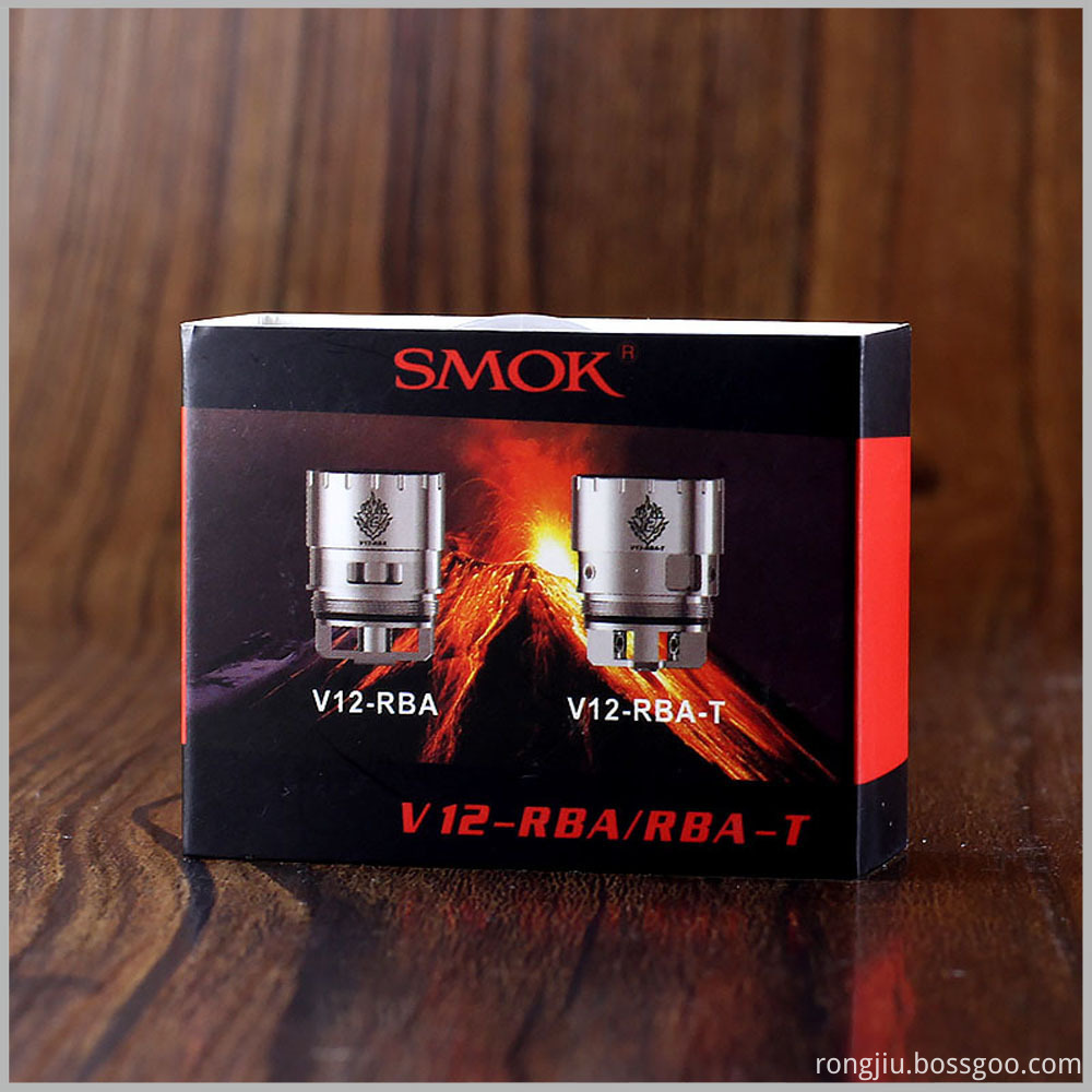 Smok Tfv12 คอยล์ V12 Rba คู่ขดลวด คุณภาพสูง Smok Tfv12 คอยล์ V12 Rba ...