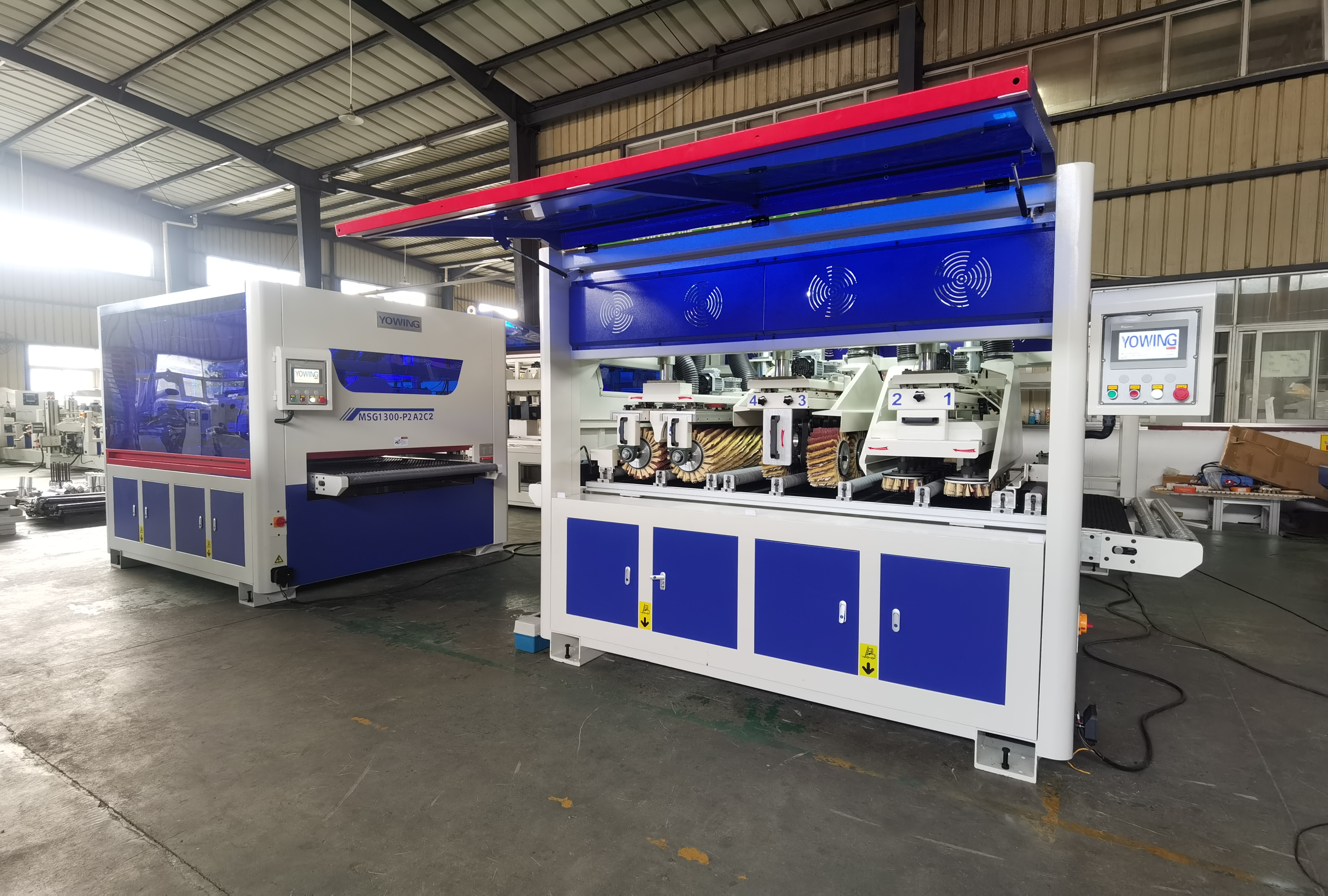 Wood Surface Preparation Machine: Sanding, Brushing, Denibbing, High ...
