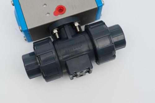 Dn15-dn80 공압 Pvc 볼 밸브, Bossgoo.com의 고품질 Dn15-dn80 공압 Pvc 볼 밸브
