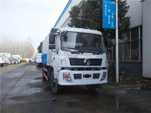 Dongfeng 4x2 Rear Loader Compactor Garbage Truck, High Quality Dongfeng ...