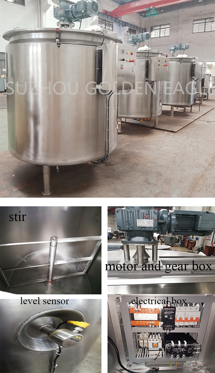 100l Stainless Steel Chocolate Storage Tank - High Quality Chocolate ...