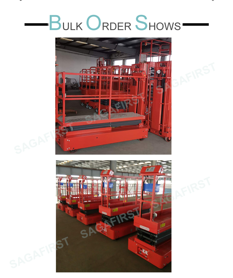 Greenhouse Pipe Rail Picker Trolley With Mobile Scissor Lift, High ...