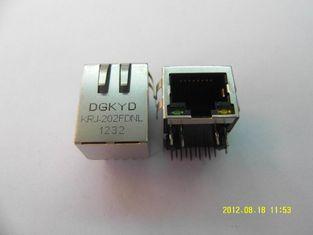 Right Angle Rj45 With Transformer , Network Connector With, High ...