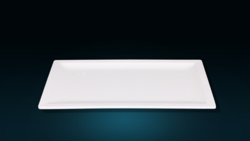 Large Size Rectangular Flat Melamine Plate, High Quality Large Size ...