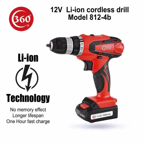 1.3kg 12v Compact Drill / Cordless / Powerful / Lithium, High Quality 1 ...