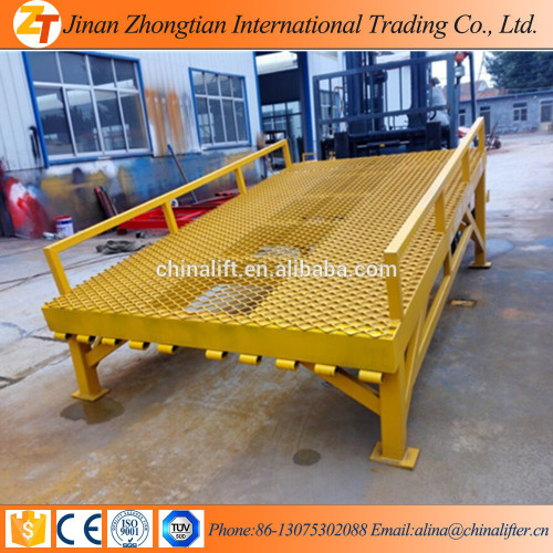 6 Ton Hydraulic Truck Portable Loading Dock /yard Ramp, High Quality 6 ...