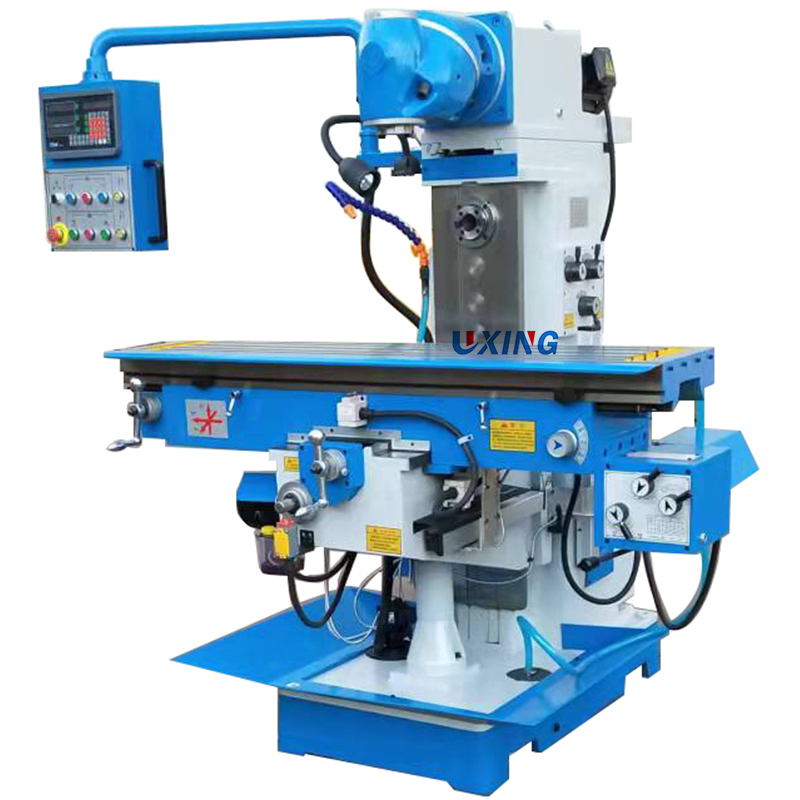 Taiwan Tengzhou X6432 Universal Milling Machine With Rotary Head, High ...