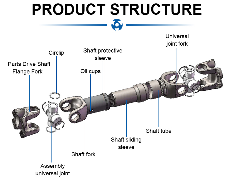 Large Carrying Capacity Transmission Shaft Telescopic Non-constant ...