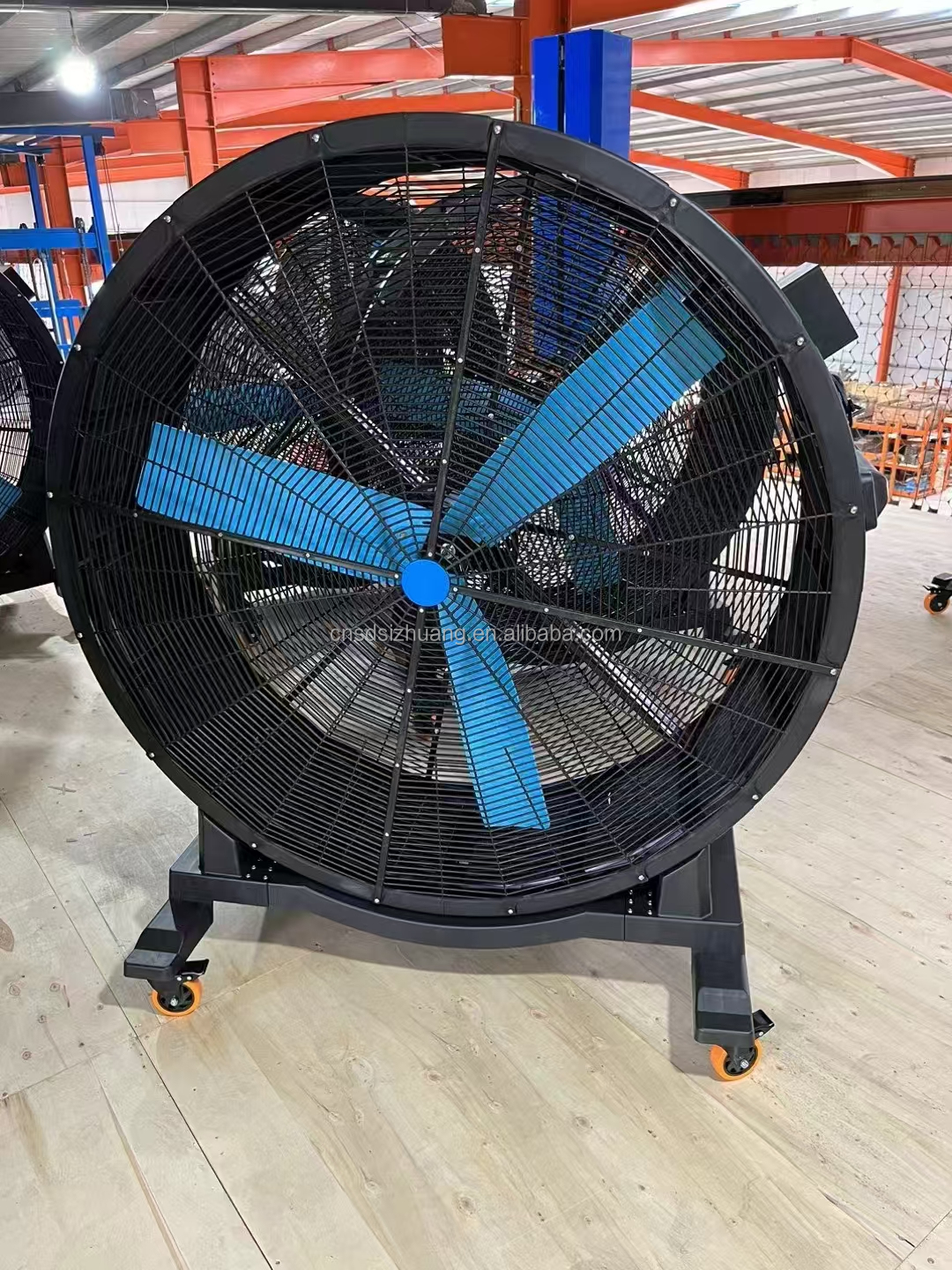 High Velocity Industrial Floor Fan For Gym And Warehouse - 5ft Movable ...