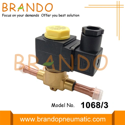 Castel Type 1068/3 Solder Refrigeration Solenoid Valve 3/8'' China ...