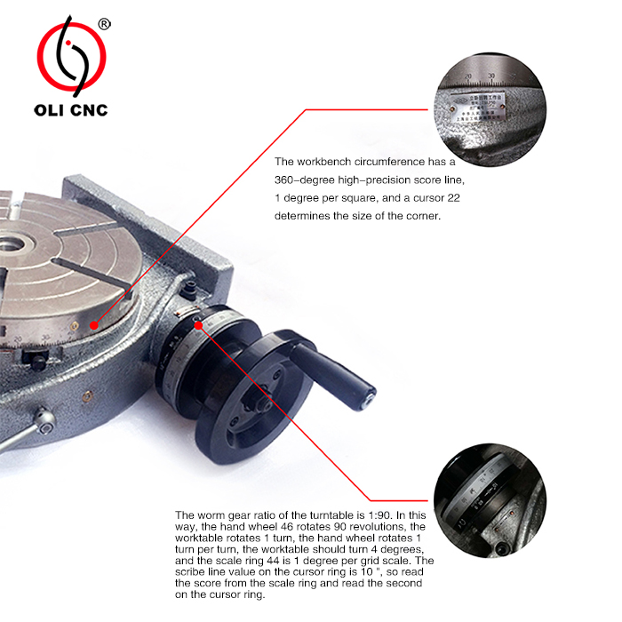 6" Hv Rotary Tables: Vertical And Horizontal Working Tables, High ...