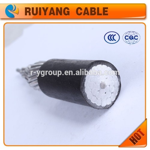 95mm2 Aluminium Conductor Steel Reinforced Xlpe Insulated Aerial Cable ...