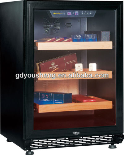 Refrigerated Wooden Compressor Cigar Refrigerator Us-54(154liters ...