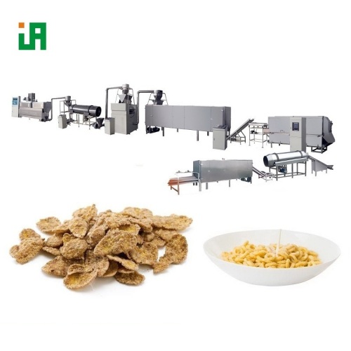 Extruded Grain Corn Flakes Manufacturing Extruder Machinery, High ...