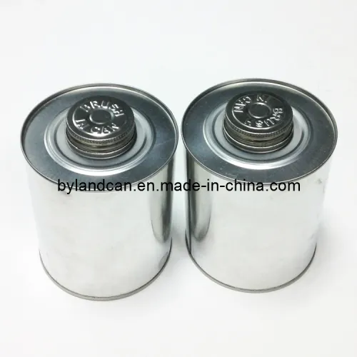 1liter Metal Glue Cans With Screw Cap And Brush, High Quality 1liter ...