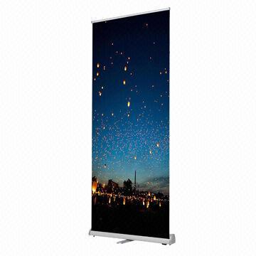 Triangle Display Pull Up Banner Stand, 85cm Graphic Width, High Quality ...