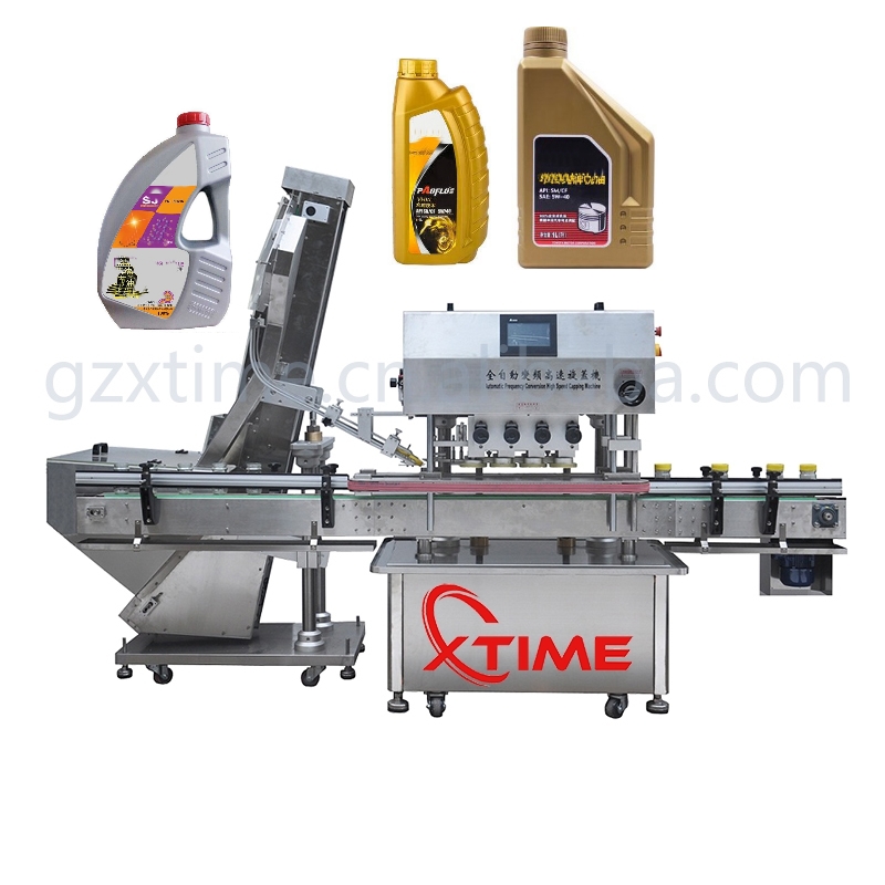 Engine Oil/lubricant Automatic Capping Machine, High Quality Engine Oil ...