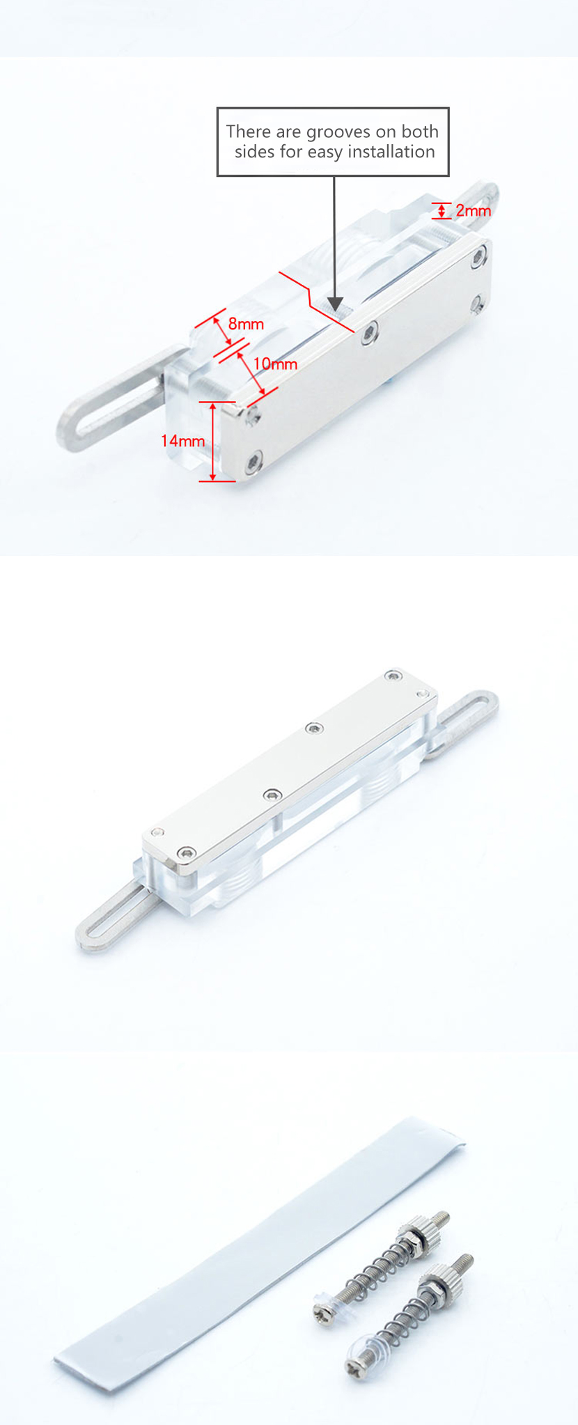Mosfet Cooler Water Block For Motherboard, Power Supply, And Graphics ...