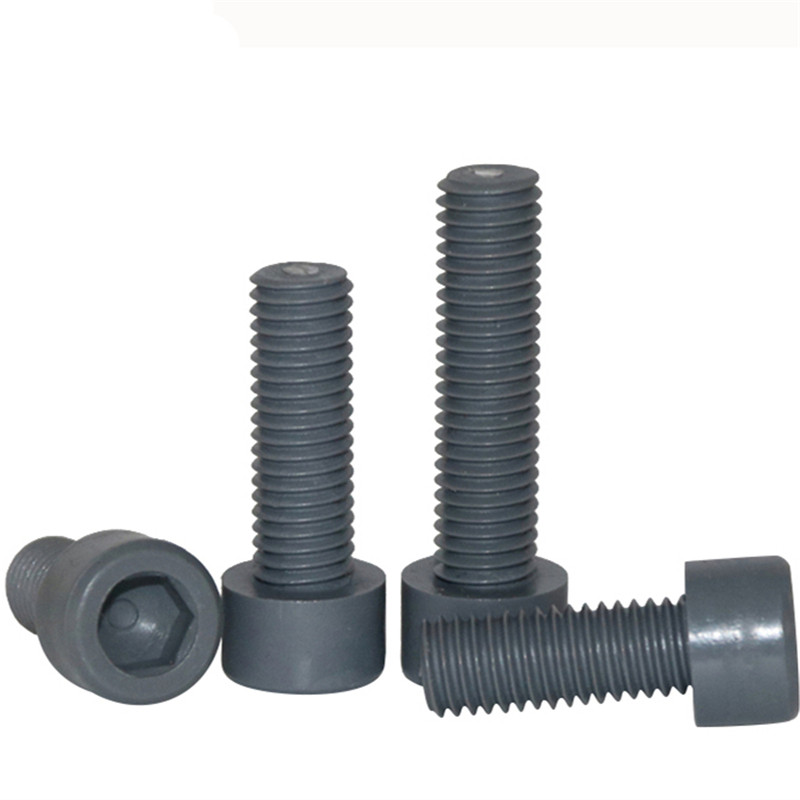 High-quality Plastic Fasteners: White Flat Head Cross Nylon Screws ...