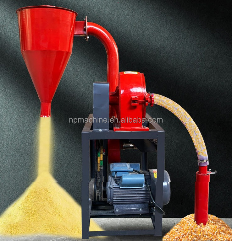 Np Brand Small Commercial Grain Mill Grinder Machine For Flour ...