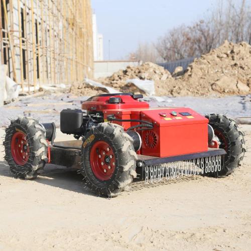 All Terrain Remote Control Robot Weed Mowing Machine, High Quality All ...